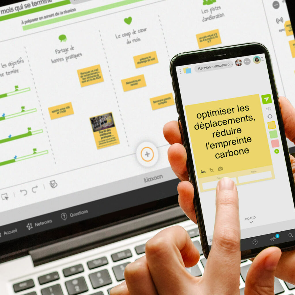 Découverte et prise en main de Klaxoon – Parcours Management